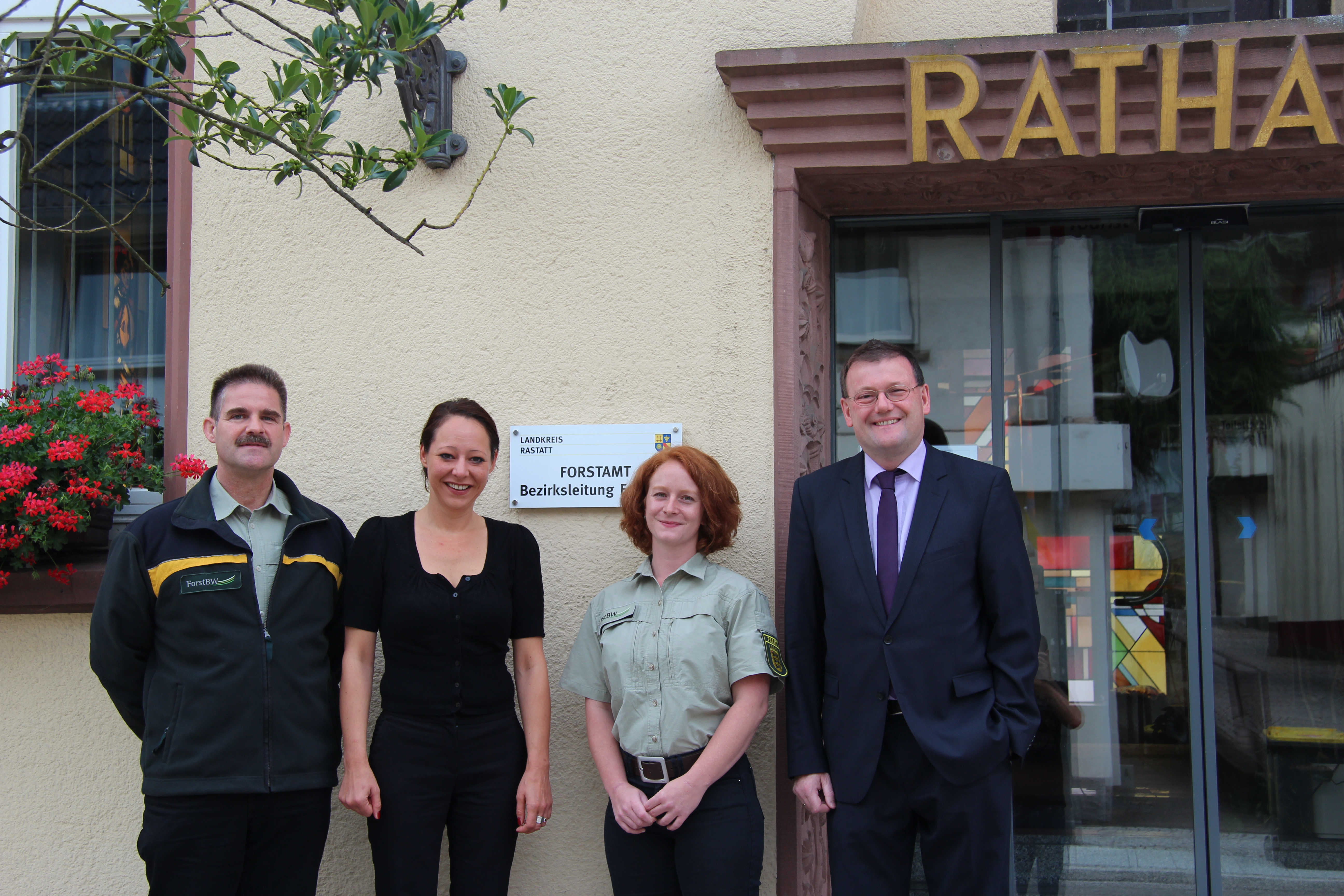 Maike Rauschmayr leitet den Forstbezirk Forbach