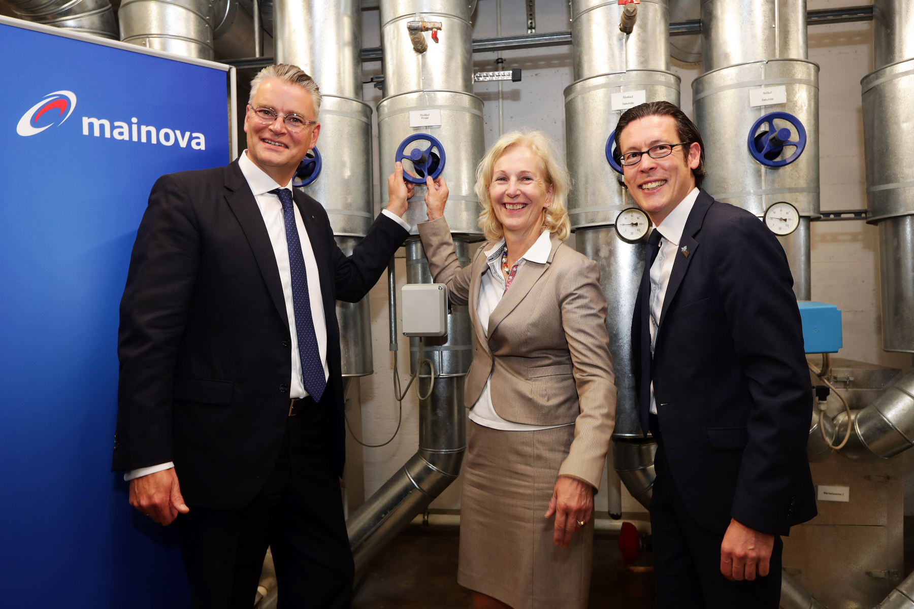 Auftakt zur klimaschonenden Energieversorgung der Frankfurter Campus-Meile